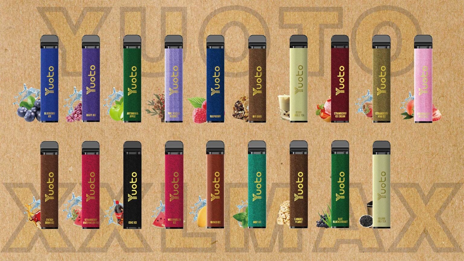 YUOTO XXL MAX 3500 Puffs - Yuoto Vape Wholesale